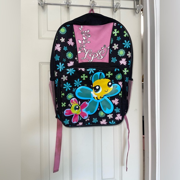 Littlest Pet Shop | Bags | Vintage Rare Little Pet Shop Lps Backpack ...